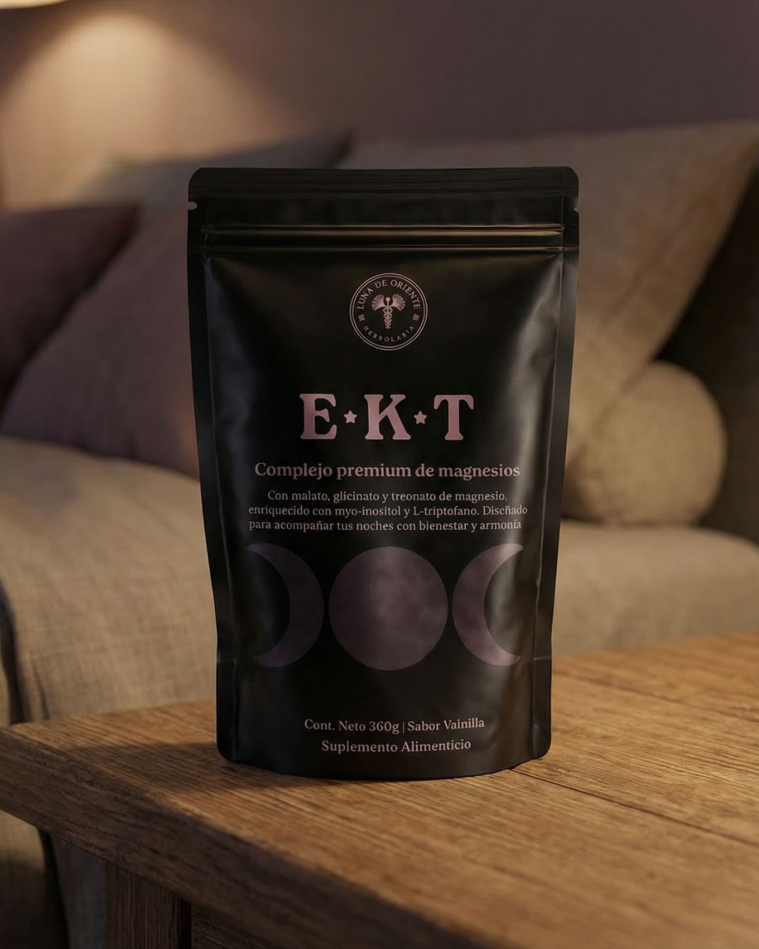 EKT: suplemento alimenticio de magnesio | Luna de Oriente