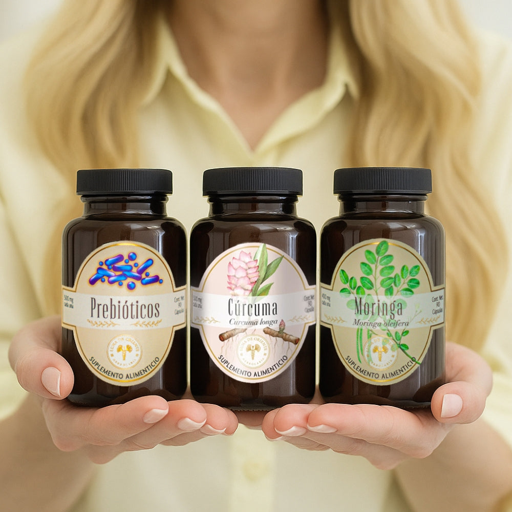 Menokit: suplemento de cúrcuma, moringa y prebióticos – Luna de Oriente
